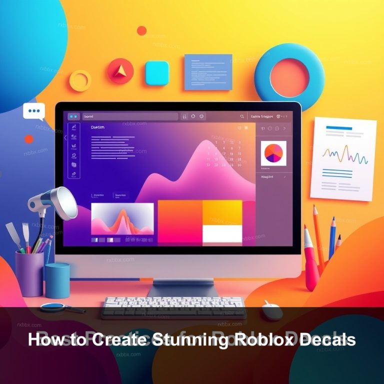 How To Create Stunning Roblox Decals Rxbbx